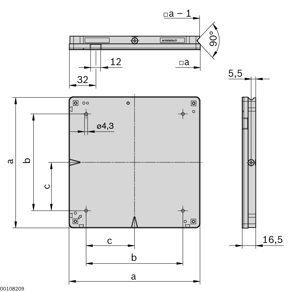 WORKPIECE-PALLET | 3842527124 | Rexroth