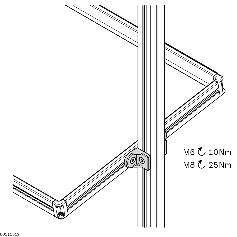 GUSSET | 3842515547 | Rexroth
