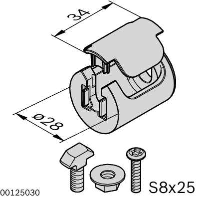 T-CONNECTOR | 3842532879 | Rexroth