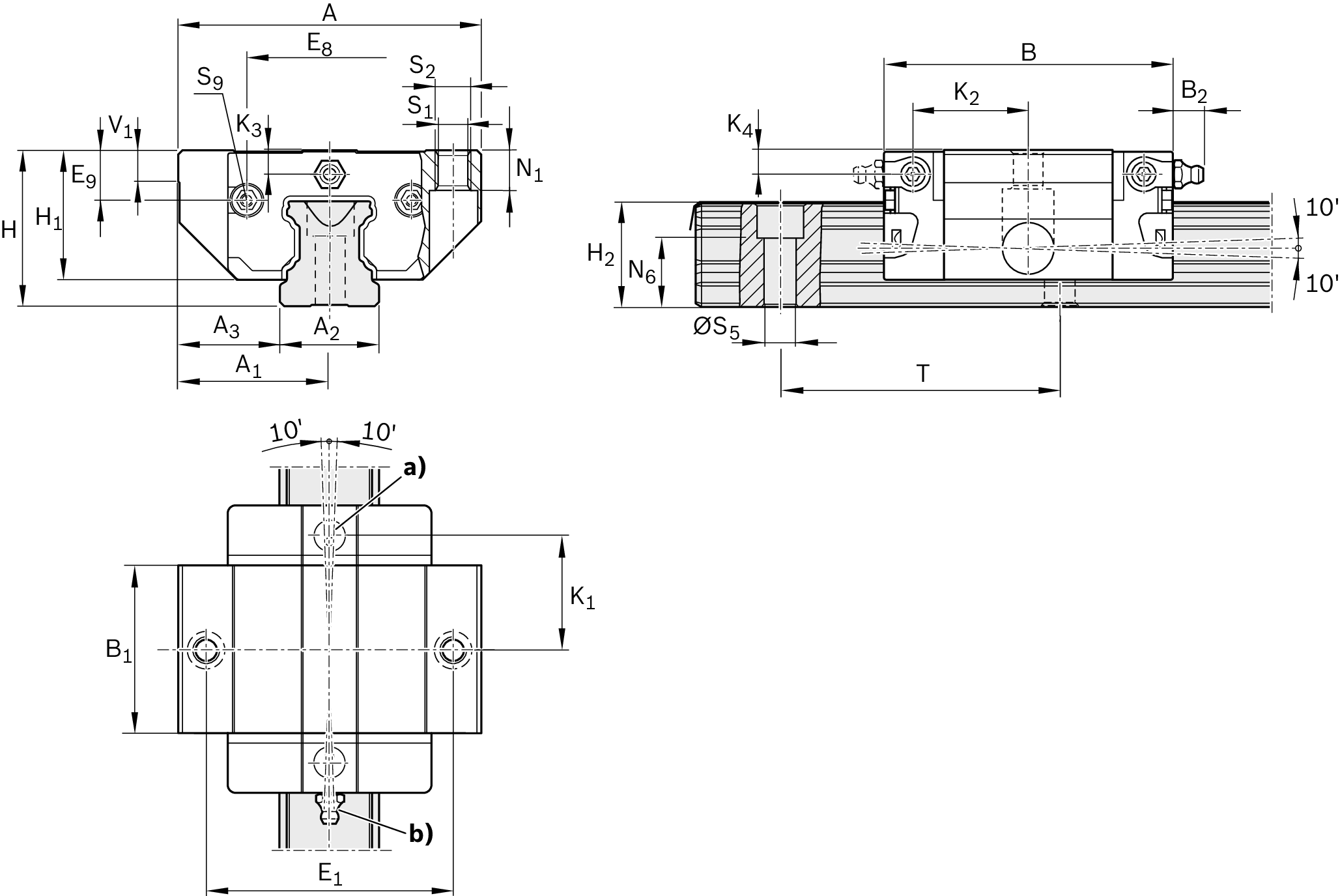 BALL-RUNNER-BLOCK-SUPER-CARBON-STEEL | R166129321 | Rexroth