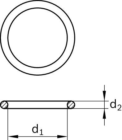 O-RING | R341100301 | Rexroth