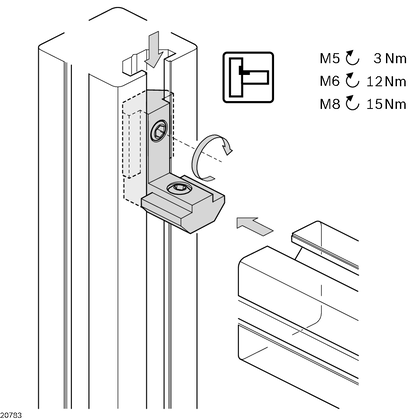 INSIDE-BRACKET | 3842535571 | Rexroth