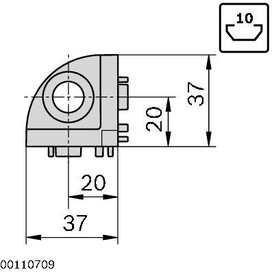 CORNER-BRACKET | 3842529404 | Rexroth